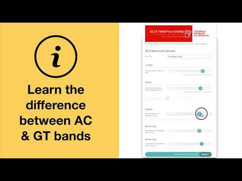 IELTS Overall Band Score Calculator