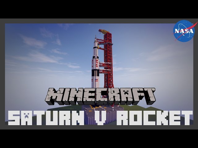 Minecraft Saturn V Rocket Minecraft Map