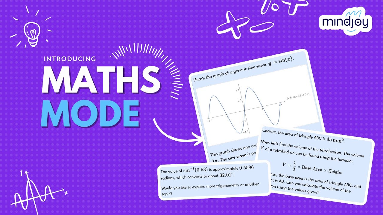 Introducing Maths Mode 🎓📐 for Mindjoy