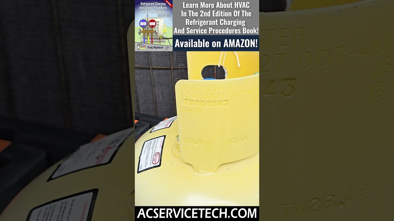 Refrigerant Recovery Bottle MAX Weight Explained! Including Specific Gravity!!