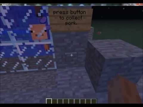Automatic Pig Farm Minecraft Project