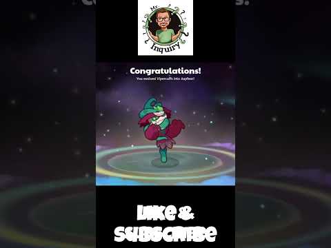 Vipercuffs Evolves into Aspfear in Prodigy Math!!! #prodigymathgame #evolution #pets #halloween