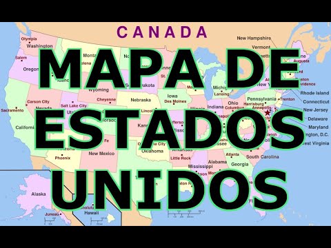 MAPA DE ESTADOS UNIDOS