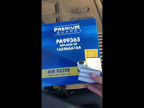 2019 - 2022 Forester Engine Air Filter Replacement