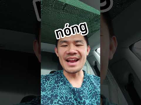 How do you say "hot" in vietnamese? #learningvietnamese