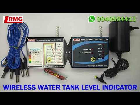 Wireless Water Level Indicator - Multitank Wireless Water Level ...