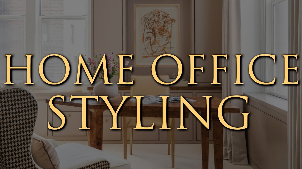 How to Design a Home Office | 6 Styling Tips for a Beautiful Workspace