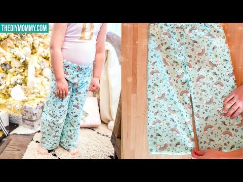 How to Sew Pajama Pants for Kids | FREE PATTERN – Joyce Liller