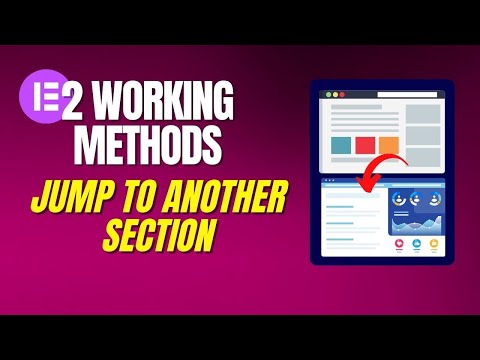 [FIX] Elementor Jump to Another Section not working | Elementor | JavaScript