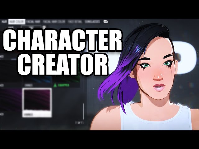 All Need For Speed Unbound character customisation, creation options All Need For Speed Unbound character customisation, creation options