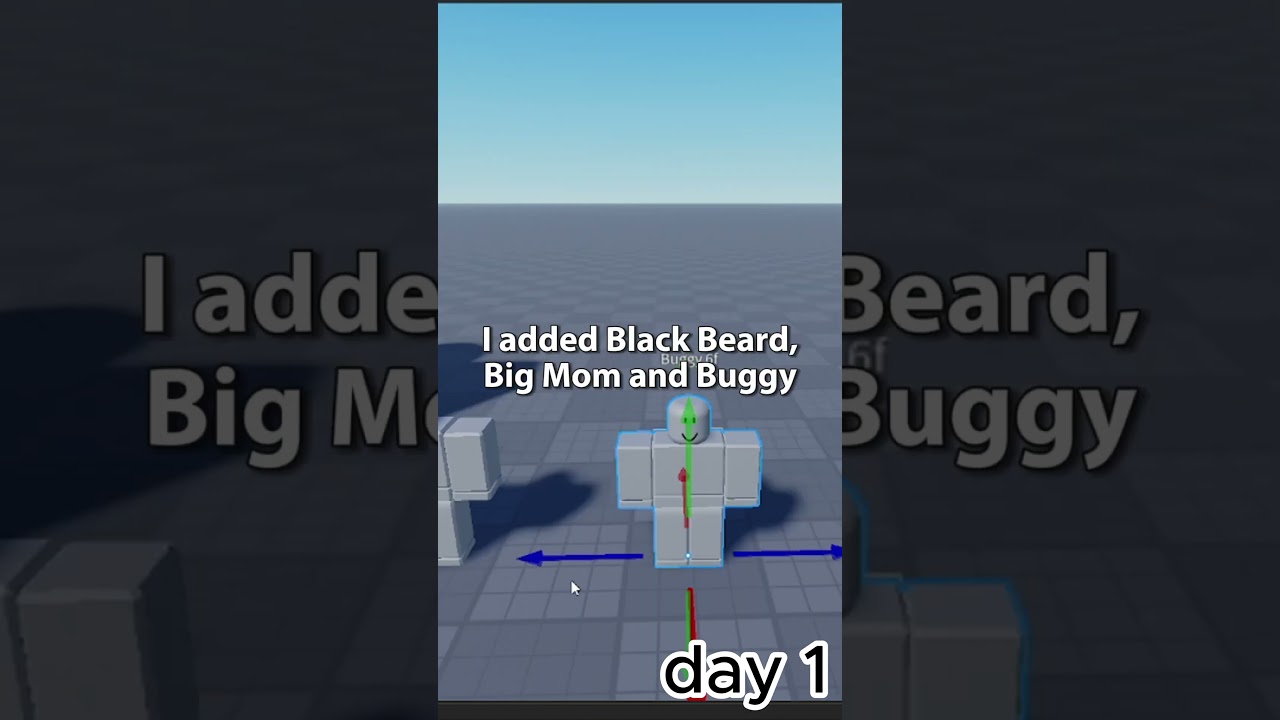 day 1 of making a one piece game  #development #game #onepiece #roblox#making