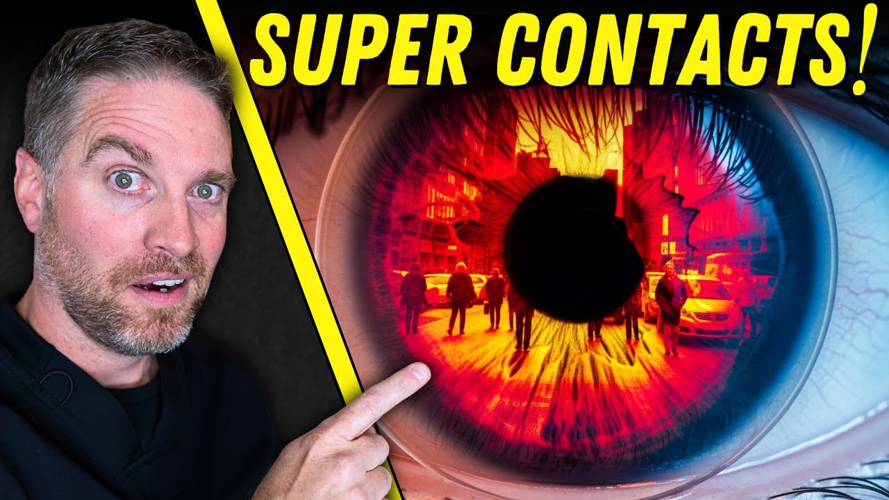 New Infrared Contact Lenses Let You See the Unseen!