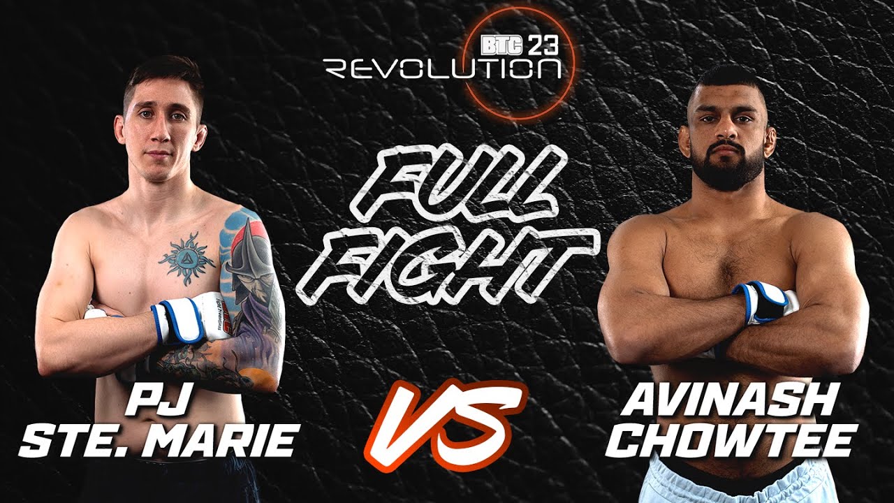 PJ Ste Marie vs Avinash Chowtee | BTC 23: Revolution | Kingston, Ontario