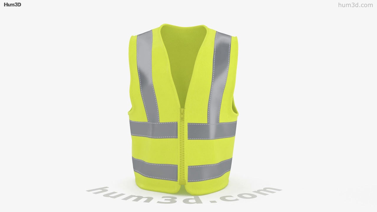 Safety Vest 3D model by 3DModels.org