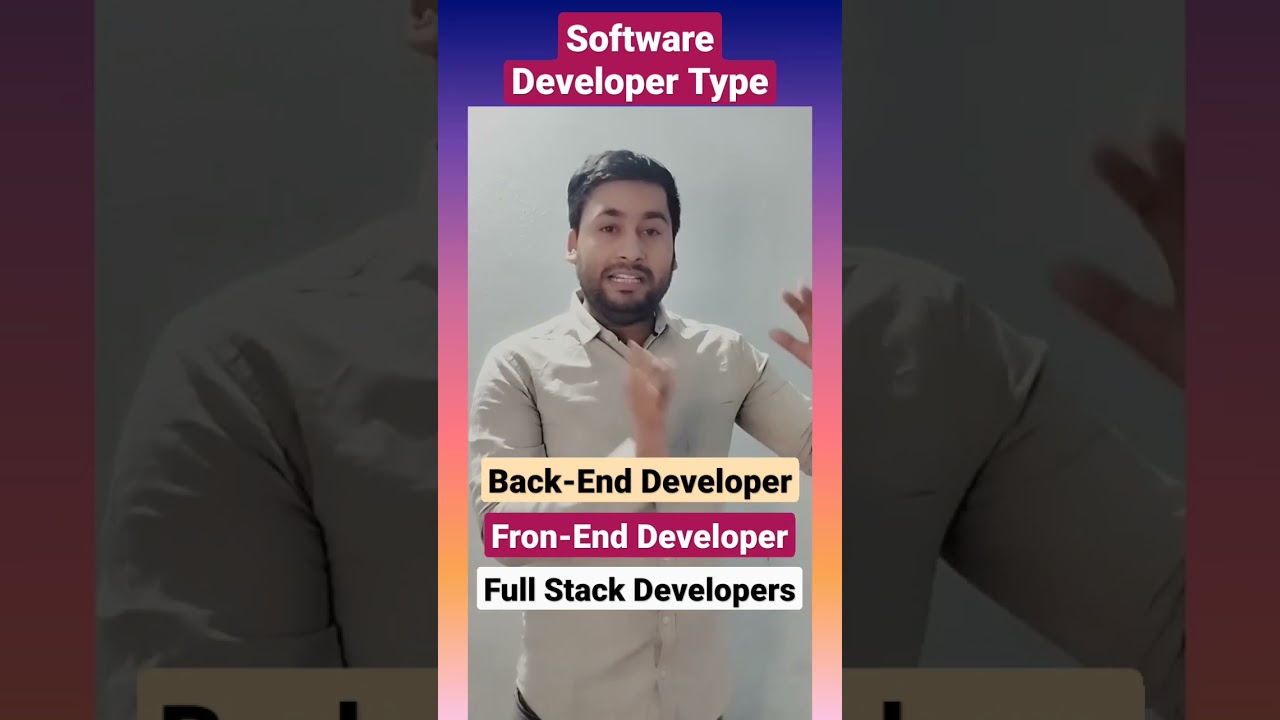 Backend Vs Frontend and Full Stack developer | Java Developer #shorts #trending #shortvideo