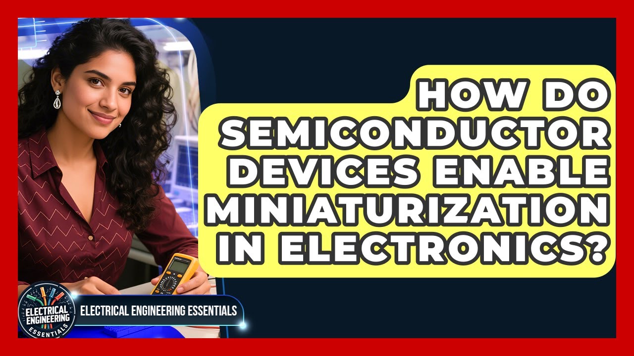 How Do Semiconductor Devices Enable Miniaturization in Electronics?
