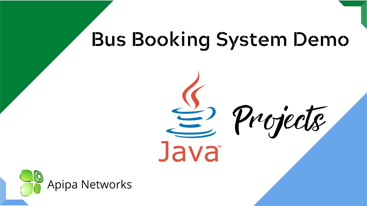 Bus Booking System in JAVA With Source Code