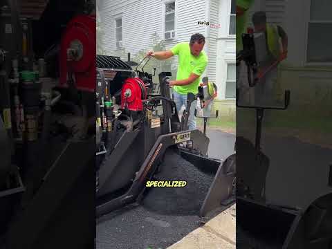Mind-Blowing Asphalt Tech: Roads Built in Hours, Not Weeks! #shortsvideo #shorts