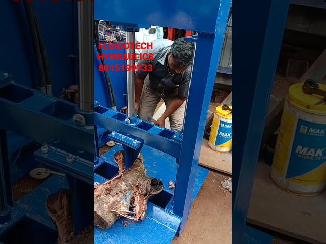 Wood Log Splitter - Hydraulic Wood Splitting Machine Manufacturer from ...
