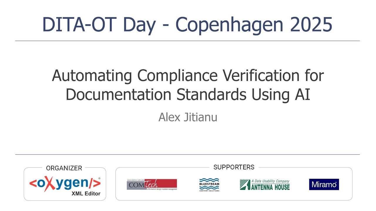 Automating Compliance Verification for Documentation Standards Using AI