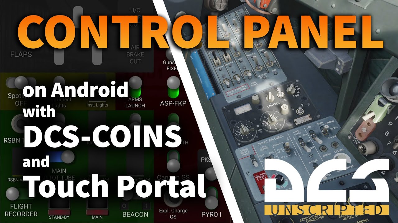 DCS 2.9 | DCS-Coins, Touch Portal and L-39 Dashboard