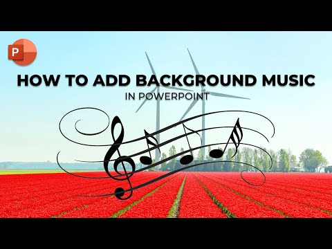 How to add a background music in PowerPoint : Step by step explanation