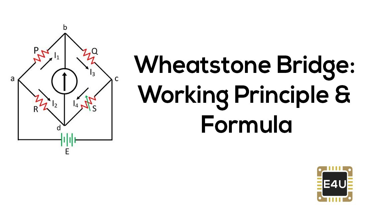 Wheatstone Bridge: Working Principle & Formula