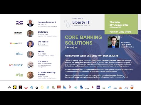 Introduction to Core Banking Solutions event