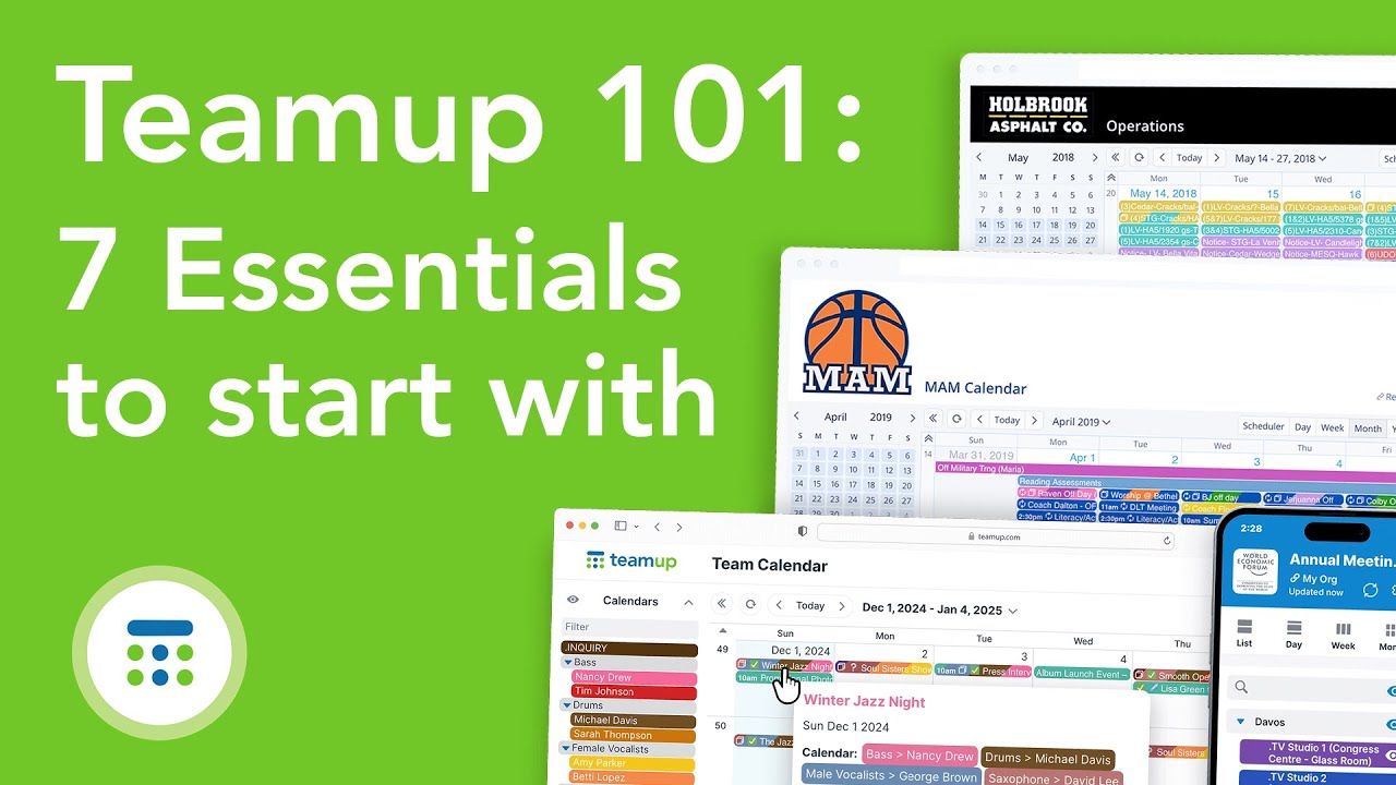 Teamup 101: 7 Essentials to Get Started