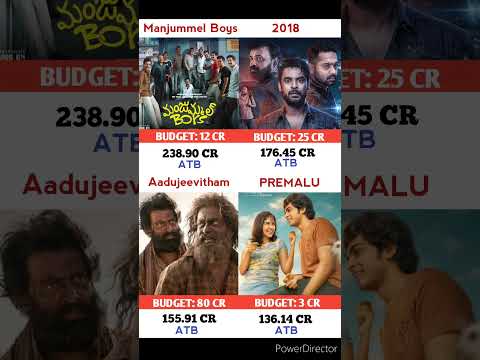 Manjummel Boys 🆚 2018 🆚 Aadujeevitham - The Goat Life 🆚 Premalu | #aavesham #2018 #bmcm #thegoatlife