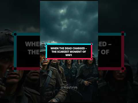 When the Dead Charged – The Scariest WW1 Moment #shorts#worldwar#worldwar1#historyfacts#reels#horror