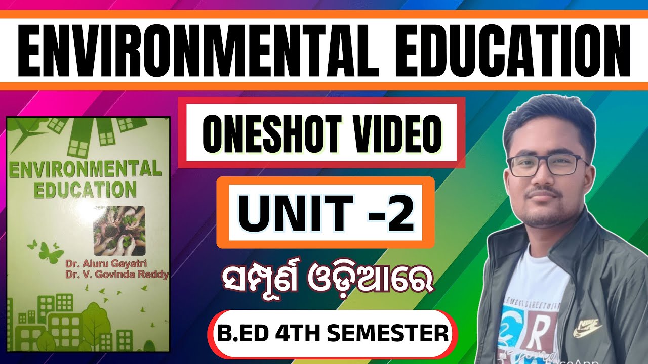 ENVIRONMENTAL EDUCATION UNIT-2 ONESHOT VIDEO | BY DHARMENDRA SIR | FOR PDF WP-9178334921