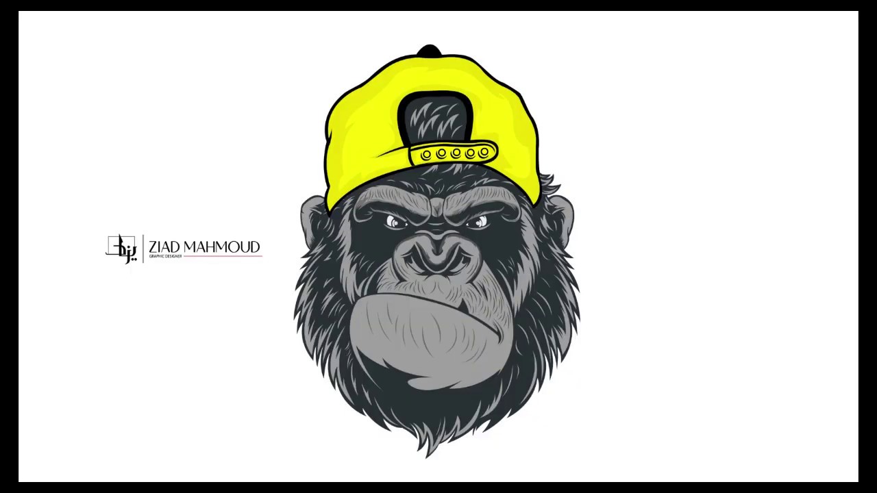 gorilla vector art