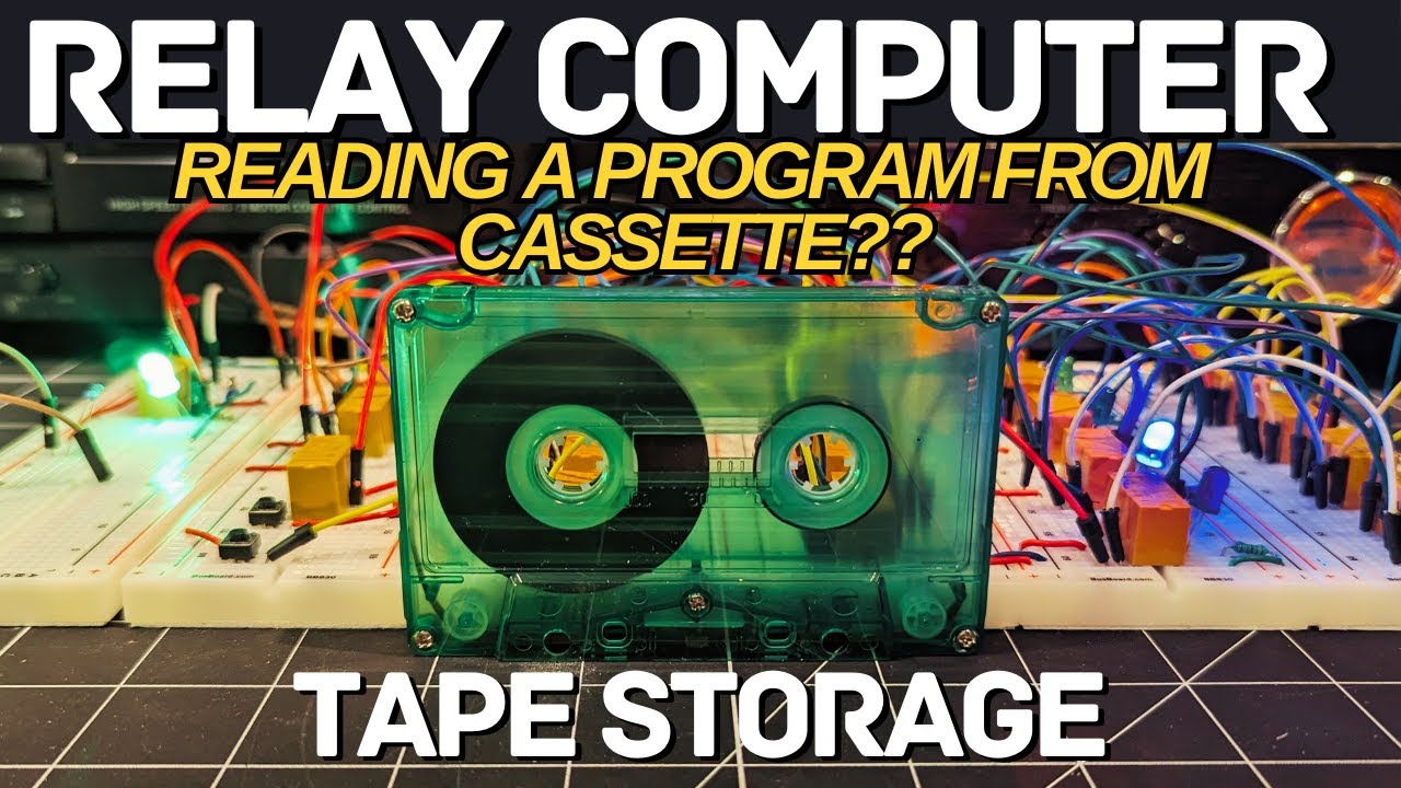 Relay Computer - Tape Storage (Part I)
