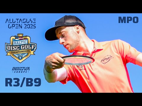 ALUTAGUSE OPEN BALTIC DISC GOLF CHAMPIONSHIPS 2025 MPO FINAL ROUND BACK 9