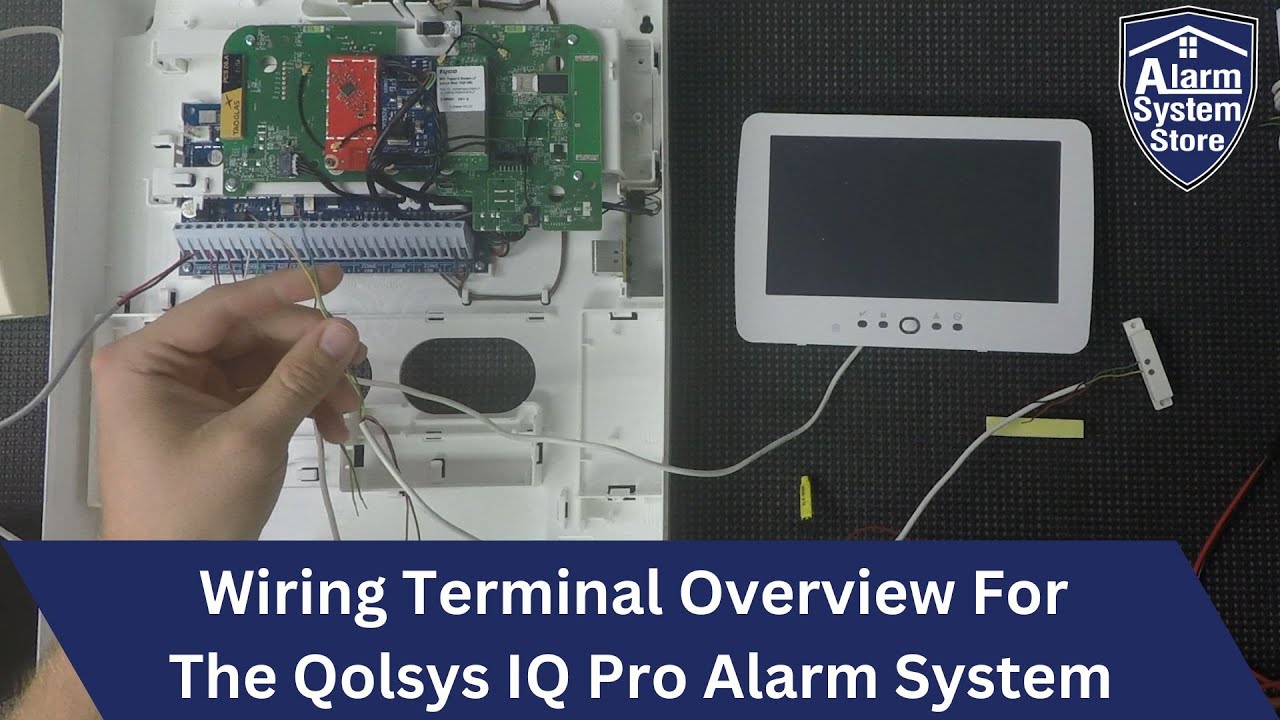 Qolsys IQ Pro Wiring Overview