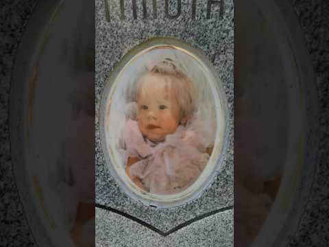 grave of baby Tiffany 🩷#cemetery #grave #graveyard #cemeteries #gravesite #cemeteryexploration #baby