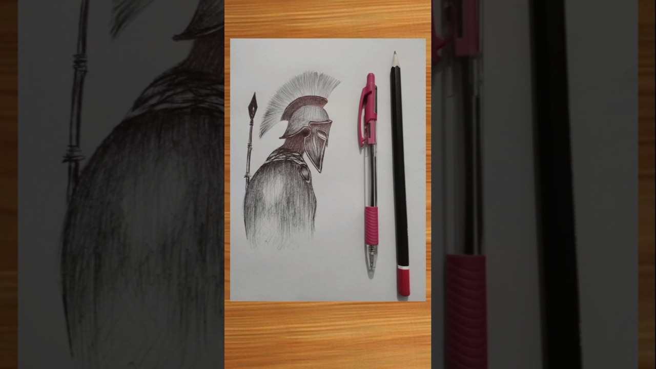 This is Sparta | Spartan Drawing