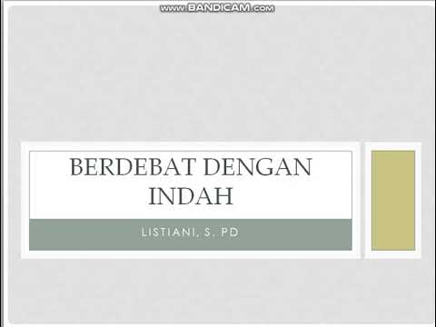 MATERI DEBAT