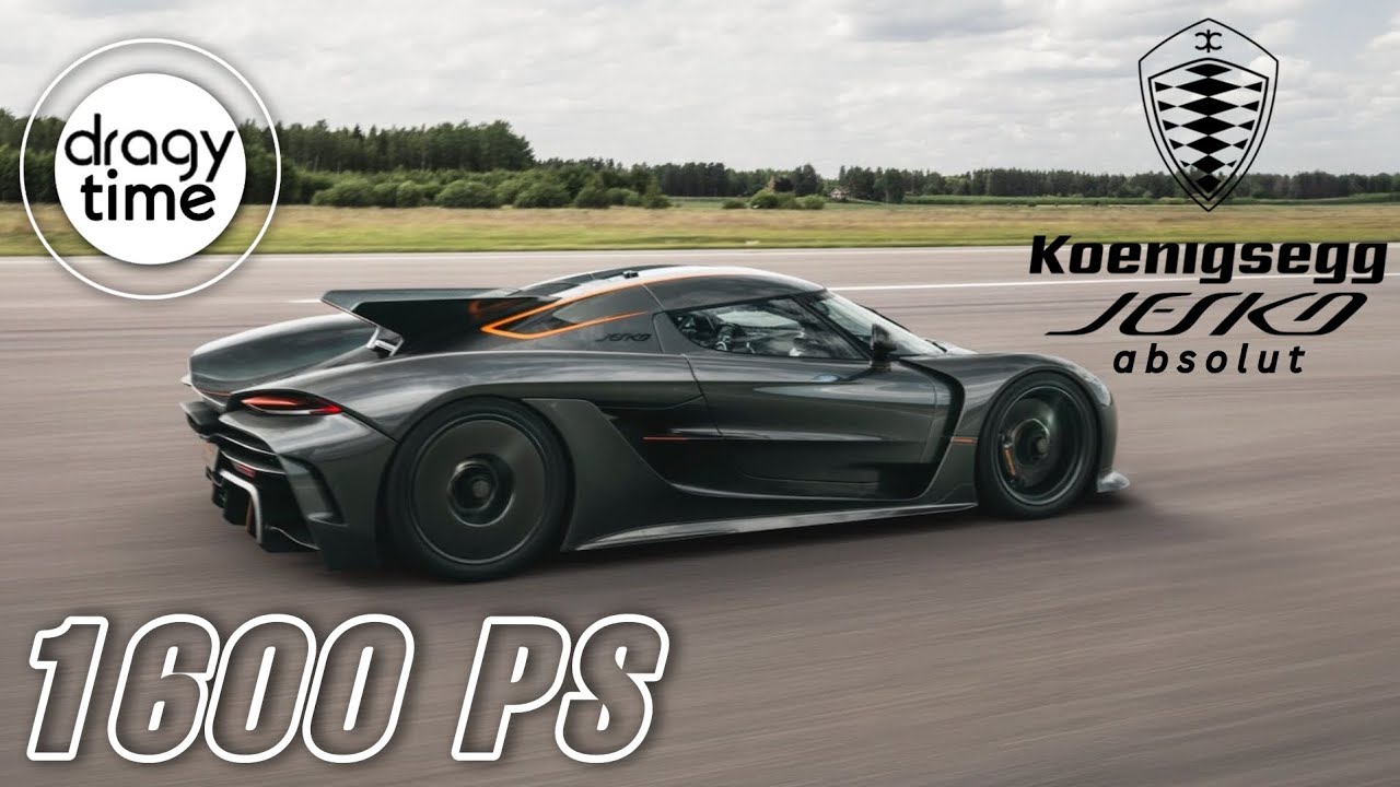 Koenigsegg Jesko Absolut(ely) Crushes Standing Half-Mile World Record ...