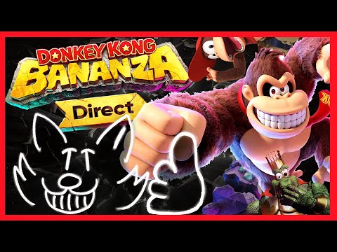 RA sees if MONKEY KONG GAME is a FUNKY KONG game. (Donkey Kong Bananza Direct 6.18.2025)