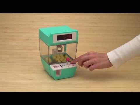 Mini Toy Claw Machine Grabber Machine with Alarm Clock Mini Catcher ...