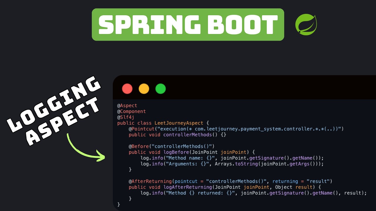 What is Aspect Oriented Programming (AOP)  in Spring Boot - Code Example