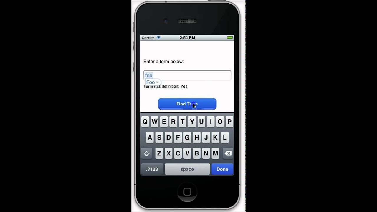 Titanium Mobile Dictionary Module