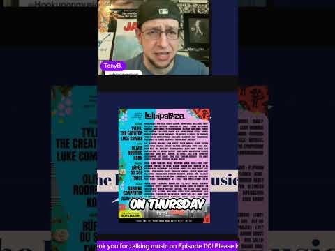 Lollapalooza 2025 Lineup Announcement!