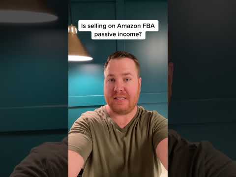 Is selling on Amazon FBA passive income? #shorts #amazonfba