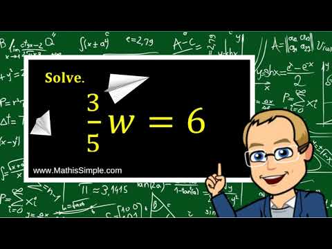 Solving One-Step Equations with Fractions | Expressions & Equations | Grade 6