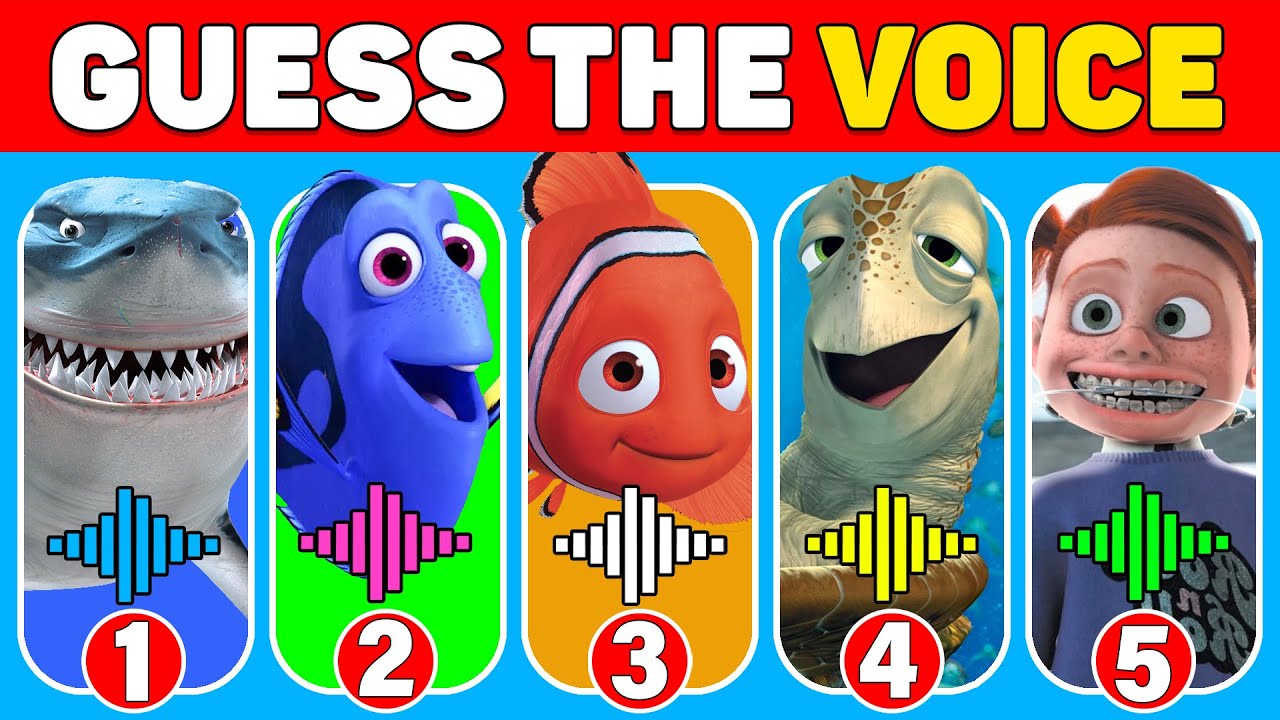 Finding Nemo Quiz - Guess the Characters by Their Voice