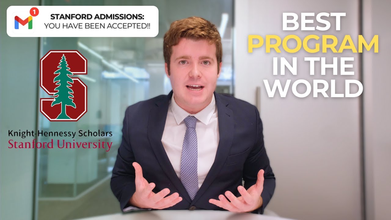 How to WIN the Knight Hennessy Scholarship to STANFORD