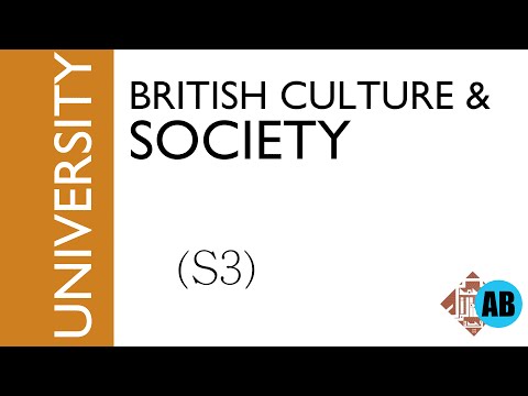 #8 British culture and society (S3) - part1 -Introducing the British